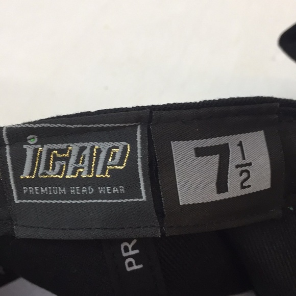 ICAP | Accessories | Nwt Icap Black Ny Hat Cap Mens | Poshmark